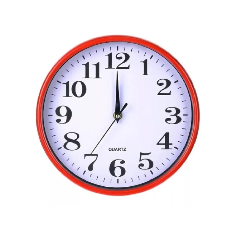 Reloj Pared Mural Redondo 30X4Cm | Sodimac - Falabella