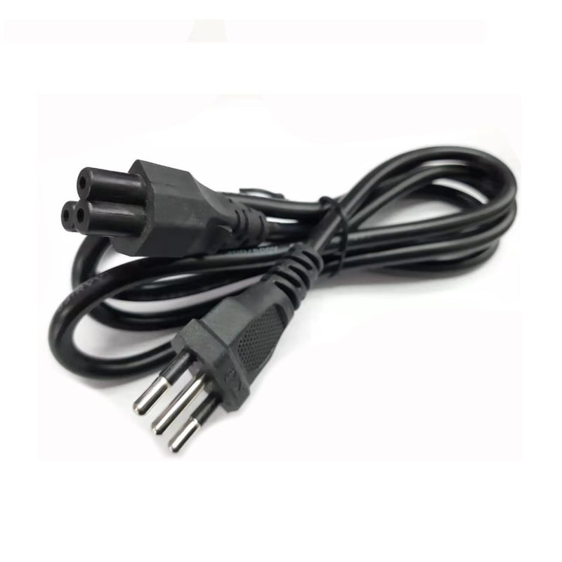 ELECTROLIT Cable Poder Tipo Trebol Para Cargador Conector Nacional 220v ...