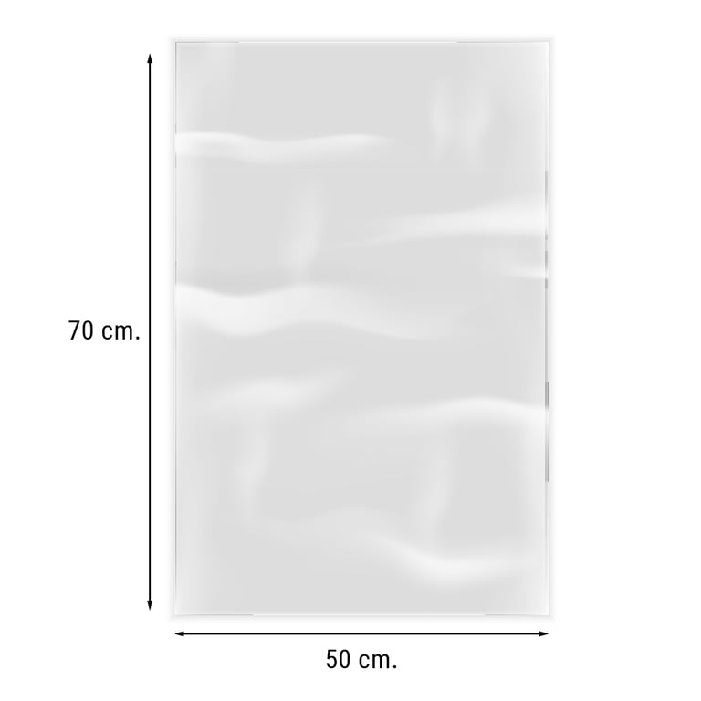 Bolsas Plásticas Transparentes Polietileno 50x70 cm 100 unds | Sodimac ...