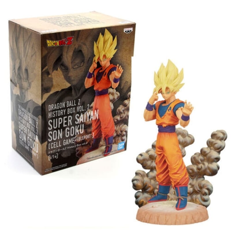 BANPRESTO Estatua Banpresto Dragon Ball Z Son Goku History Box vol2 ...