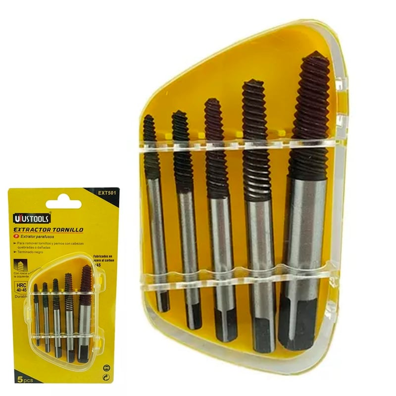 UYUSTOOL Extractor De Tornillo 5 Piezas Uyustools | falabella.com