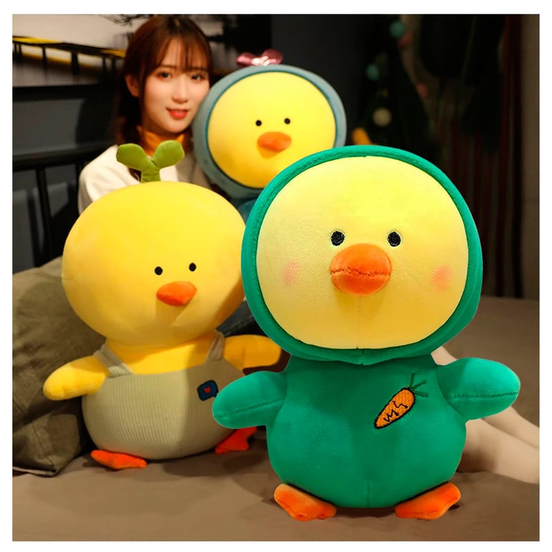 GENERICO Pack 3 Pollitos De Peluche Con Disfraz - Super Suave ...