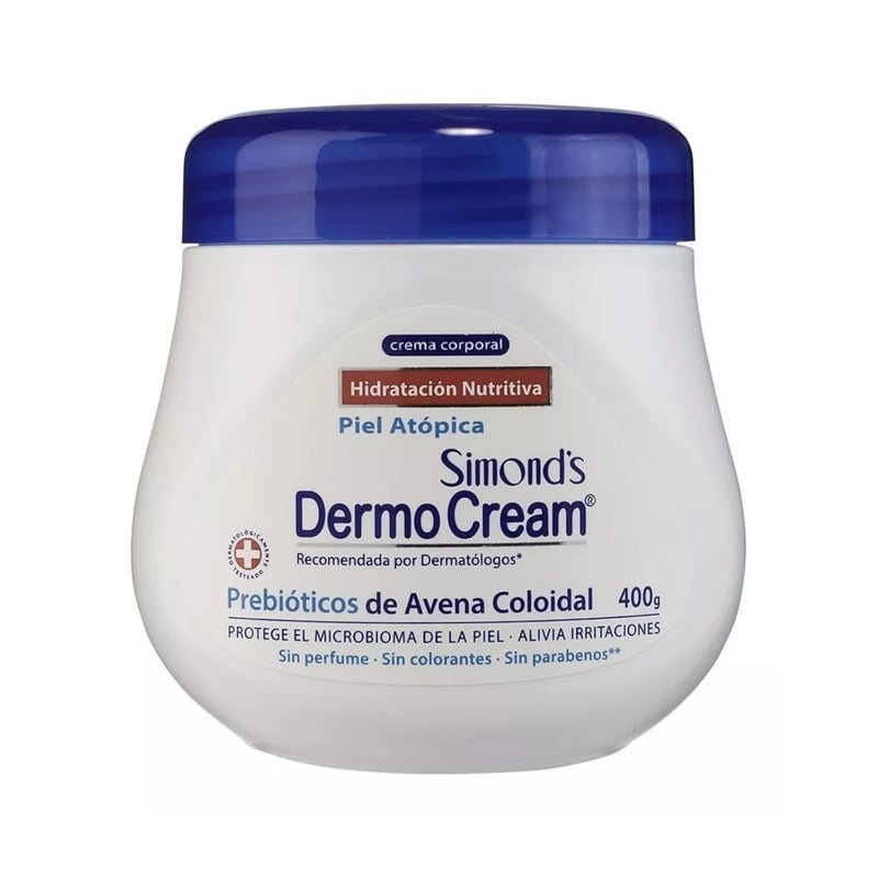 Dermocream Crema Simonds Dermocream Piel Atopica Prebiotica 400g ...