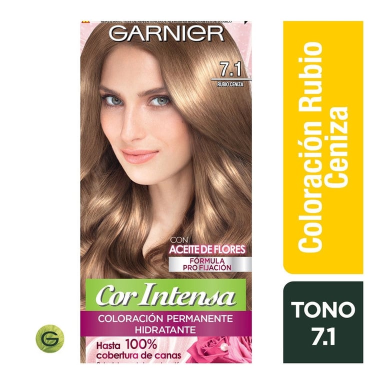 GARNIER Tinte Cor Intensa 7.1 Rubio Ceniza Garnier | falabella.com