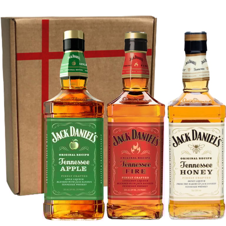 JACK DANIELS 3 Whisky Trilogía Jack Daniels | falabella.com