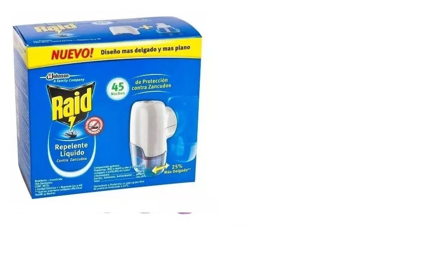 1x Raid Eléctrico Liquido Zancudos 45 Noches Envío Chile | Sodimac ...