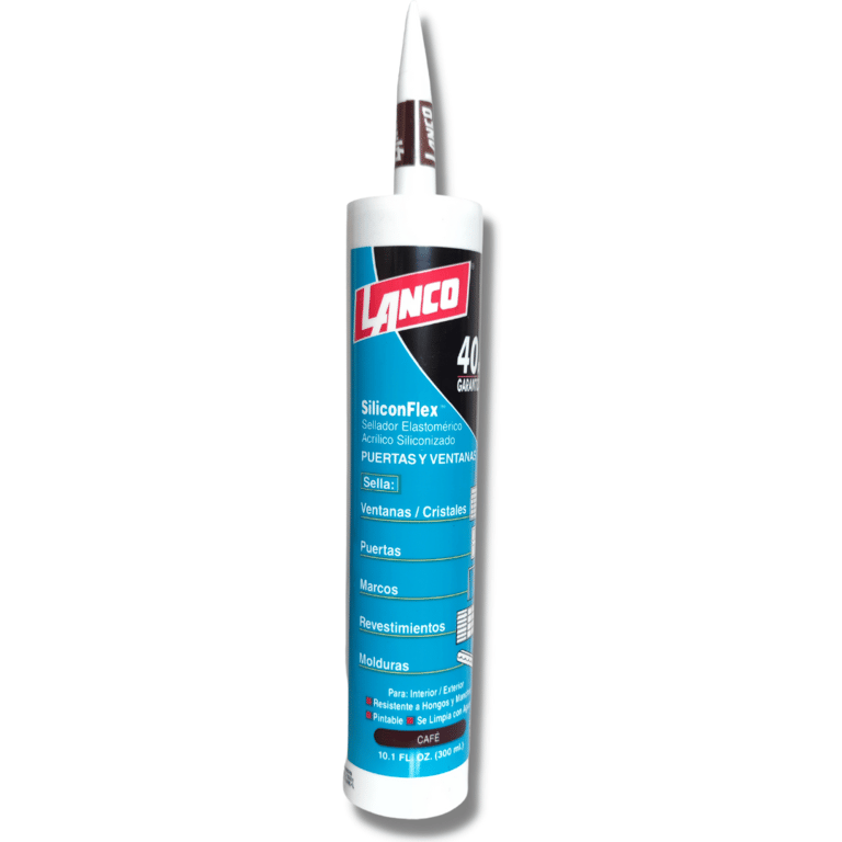 LANCO Silicona Sellador Acrilico Siliconflex Lanco 300ml Café ...