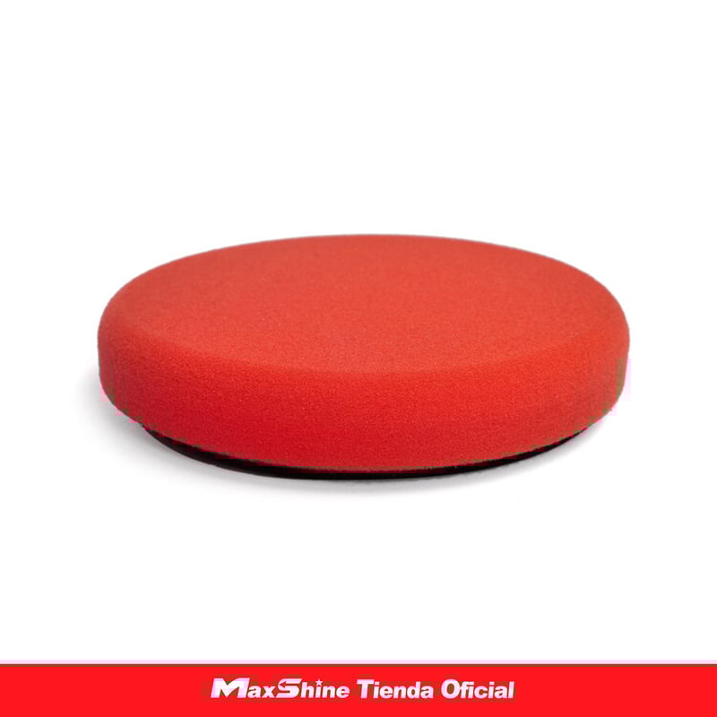 Bonete de Espuma Encerado 5" Red Flat Foam Finishing Pad | Sodimac ...