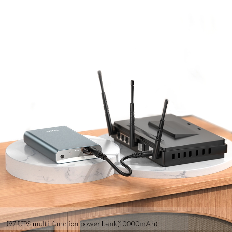HOCO Power bank para router wifi 10000 mah de 8 a 12 hrs autonomia ...