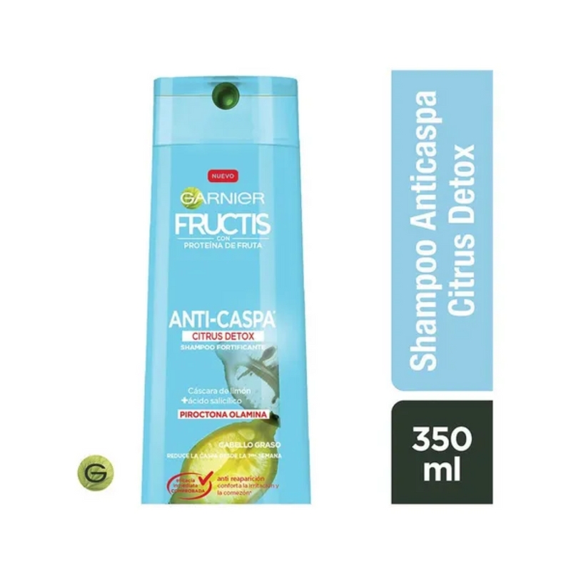 GARNIER Garnier FRUCTIS ANTICASPA CITRUS CONTROL SHAMPOO 350 ML ...