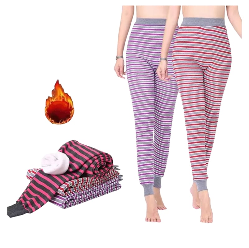 GENERICO Pack 2 Calzas Polar Mujer Primera Capa, Calzones Largos ...