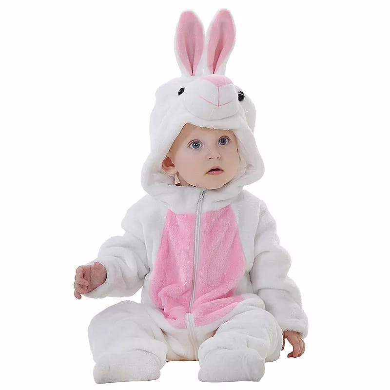 GENERICO Pijama Disfraz Enteritos Bebe Animales Kigurumi Polar Conejo de Pascua | falabella.com