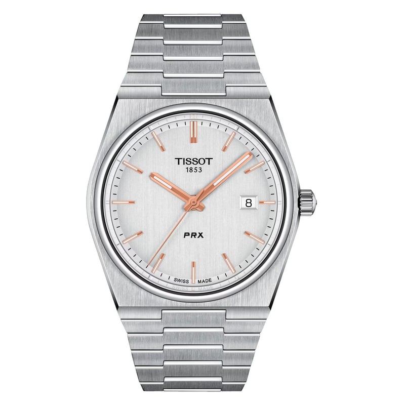 TISSOT Reloj Tissot PRX 40mm Acero Blanco | falabella.com
