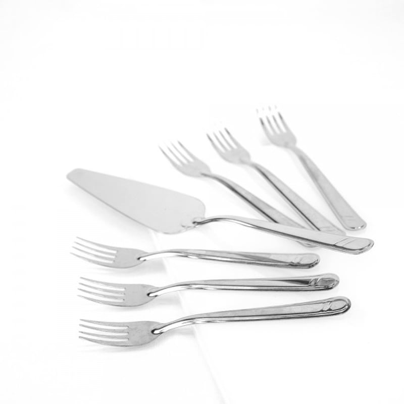 DI SOLLE JUEGO DE CUBIERTOS DE POSTRE 7 PIEZAS MOD CLEAN | falabella.com