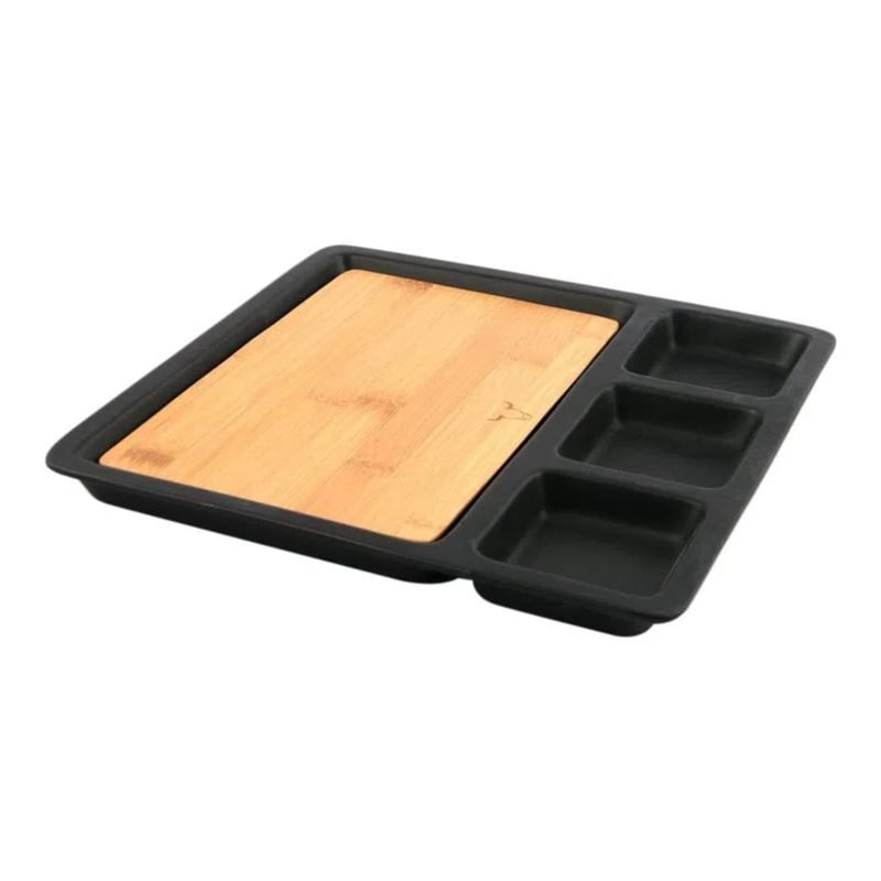 WAYU Tabla De Aperitivo Ceramica Negra Wayu | falabella.com