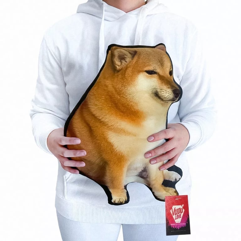 VUDU LOVE Cojín Peluche Cheems Chiquito Perrito 40x30cm Vudú Love ...