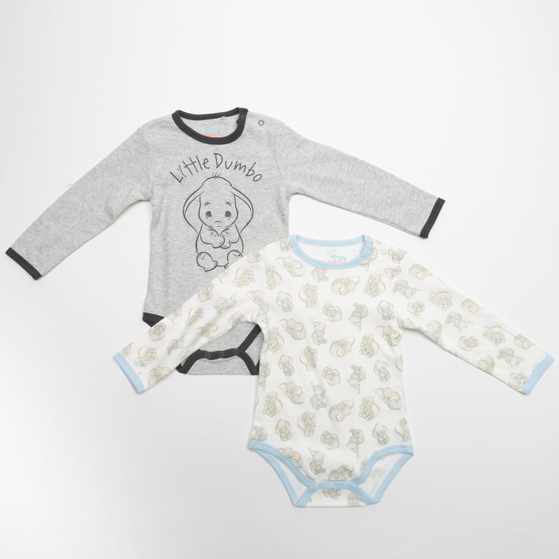 DISNEY Body Bebe Dumbo Baby Gris Disney | falabella.com