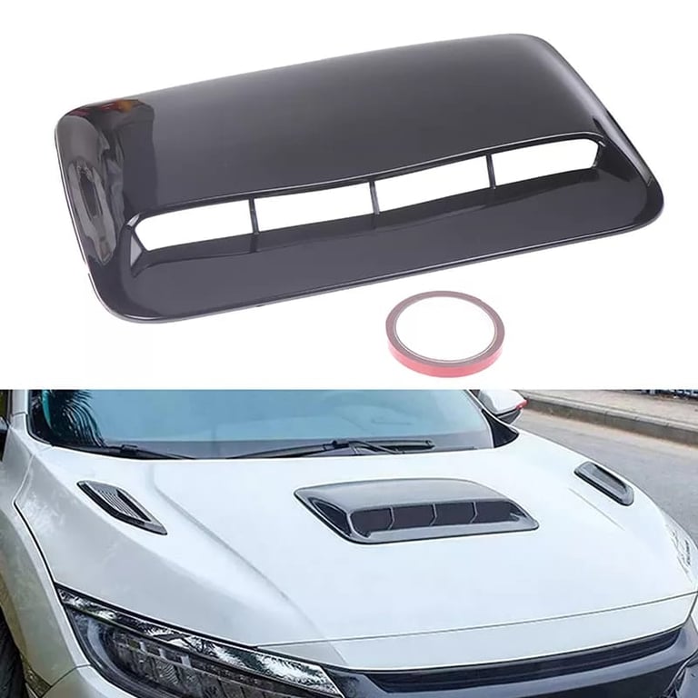 GENERICO Toma de flujo de aire para capot de autos decorativa ...