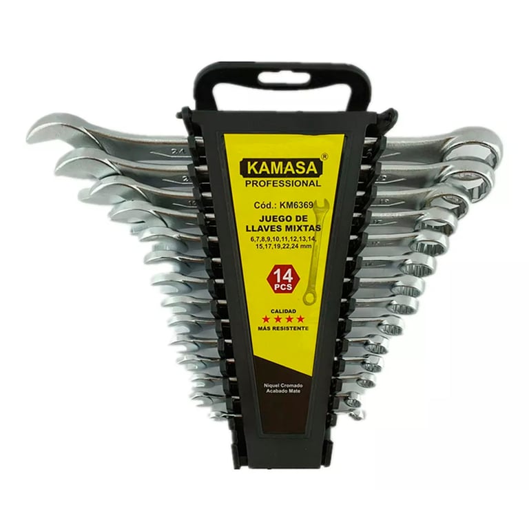 KAMASA Juego De Llaves Punta De Corona 14 Piezas Kamasa KM-6369 ...