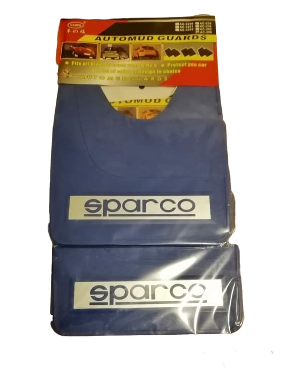 GENERICO Guardabarros faldillas universales para auto tunning Sparco ...