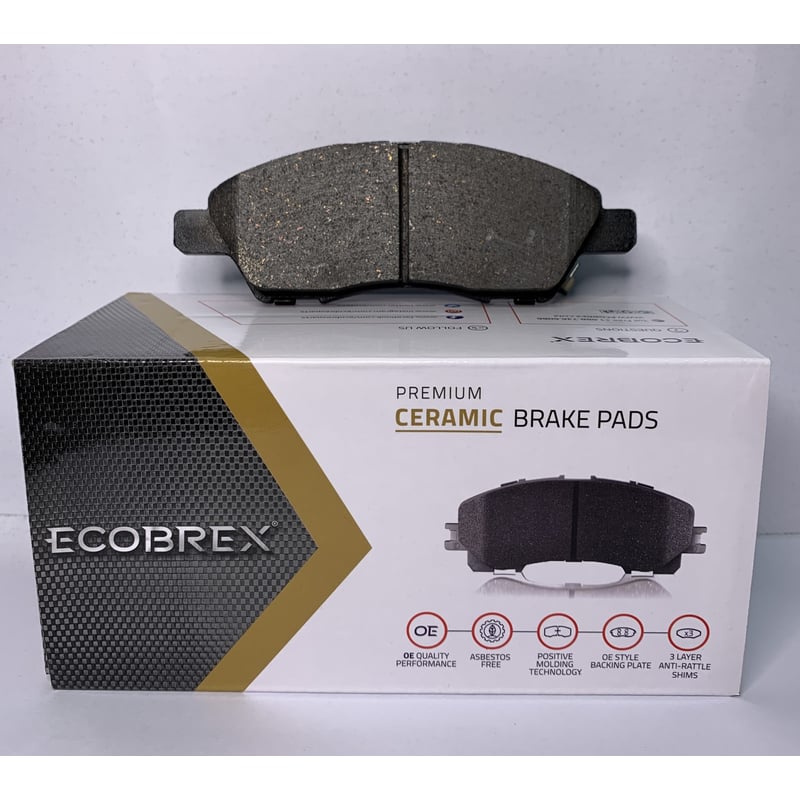 ECOBREX PASTILLAS DE FRENOS DELANTERAS NISSAN MARCH CERAMICA ...