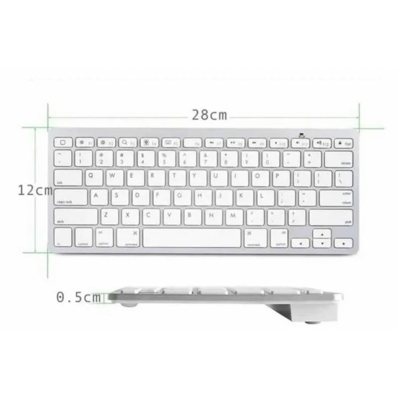 WEIBO Teclado Bluetooth Weibo Wb-8022 Ultradelgado | falabella.com