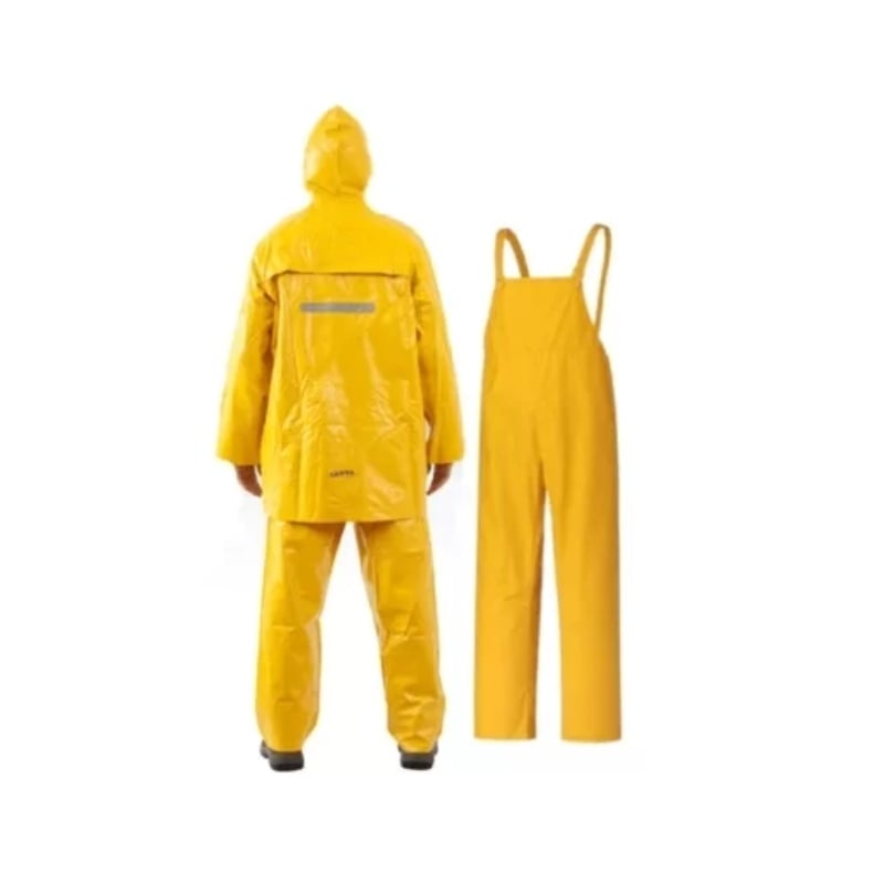 Traje Impermeable para Agua con Jardinera Fullgen Amarillo | Sodimac Chile