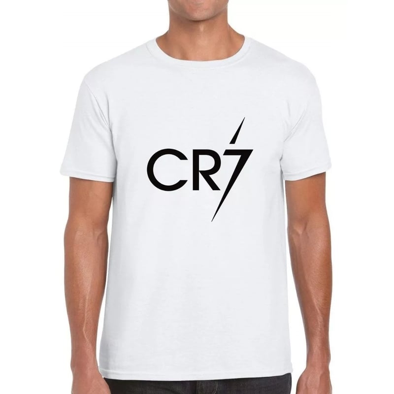 ROLY Polera Blanca Cr7 Cristiano Ronaldo El Bicho Algodón | falabella.com