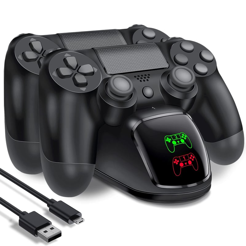 GENERICO Base De Carga Dual Para Controles Sony Playstation 4 Ps4 ...