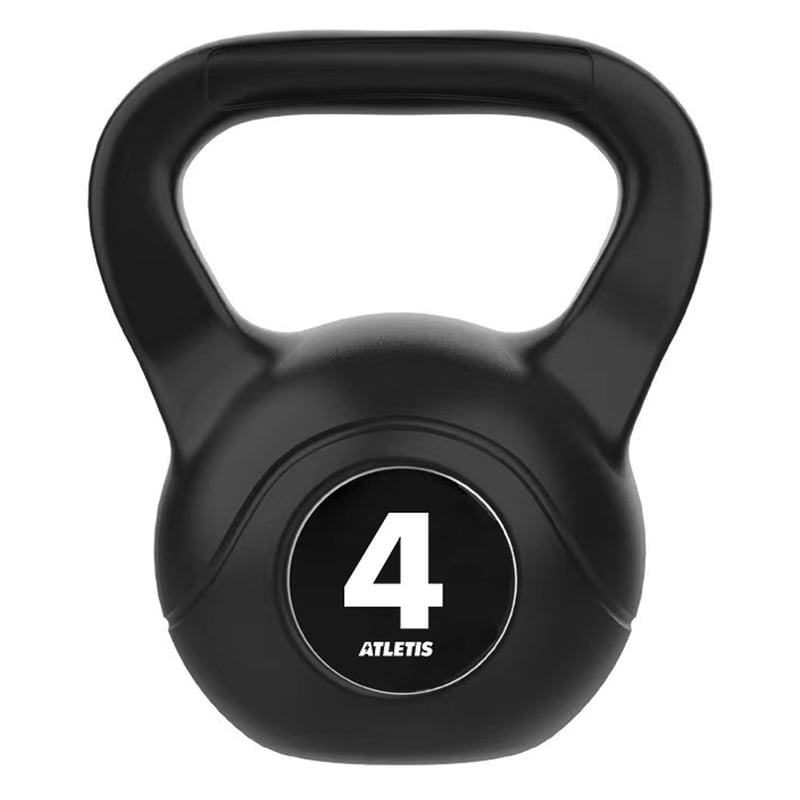 ATLETIS Kettlebell Mancuerna Pesa Rusa Cemento 4 Kg Negro. | falabella.com