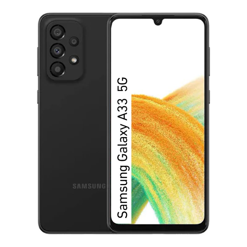 SAMSUNG Samsung Galaxy A33 5G 128GB ROM 6GB RAM Black | falabella.com
