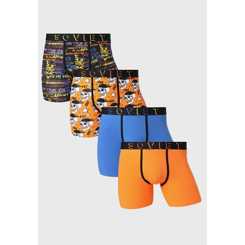 SOVIET Boxer Pack 4 unidades Design Soviet SOVIET | falabella.com