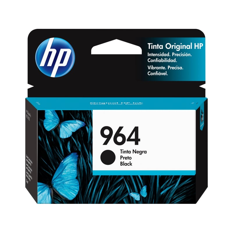 HP Cartucho de tinta HP 964 negro original | falabella.com