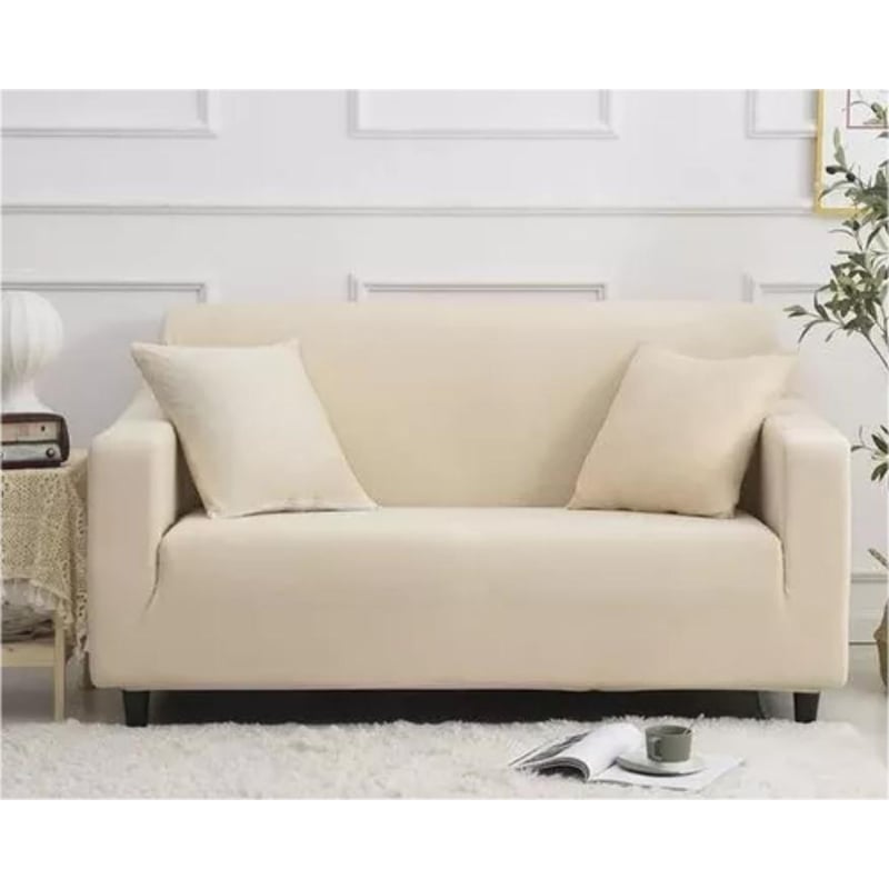 WITMU Cubre Sofá Elasticado De 3 Cuerpo Adaptable Beige | falabella.com