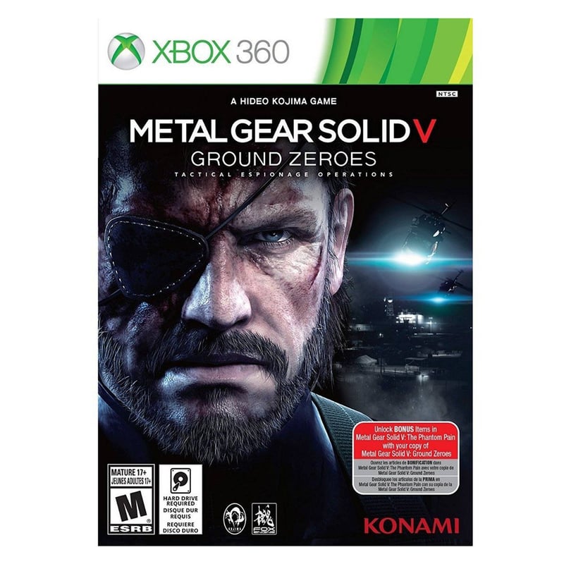 MICROSOFT Metal Gear Solid V Ground Zeroes - X Box 360 -Megagames ...