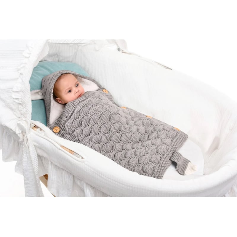 GENERICO Saco Manta de Dormir Tejido Chiporro Bebe coral… | falabella.com