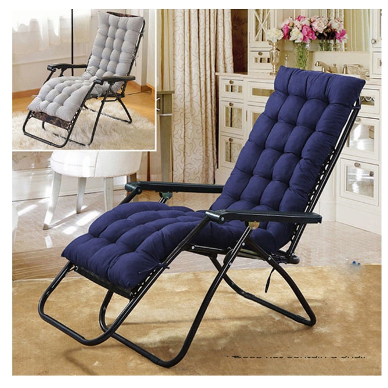 NIHAO Cojín largo para Reposera Silla o tumbona color Azul | falabella.com