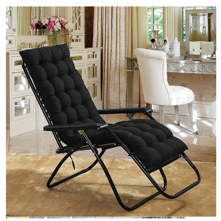 NIHAO Cojín largo para Reposera Silla o tumbona color Negro | falabella.com