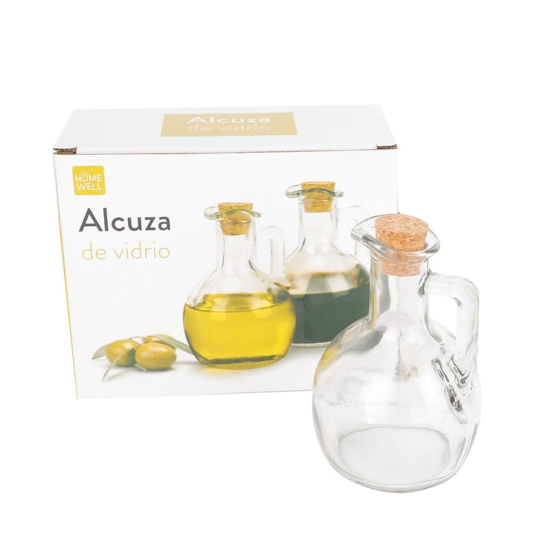 HOMEWELL Set Alcuza Aceitero de Vidrio 190ml (2u) HOMEWELL | falabella.com