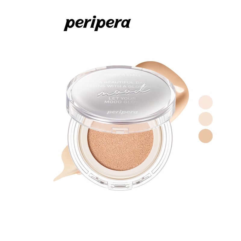 PERIPERA Base Ligera Cushion Vegan Glow Peripera 02 IVORY - Cosmética Coreana | falabella.com