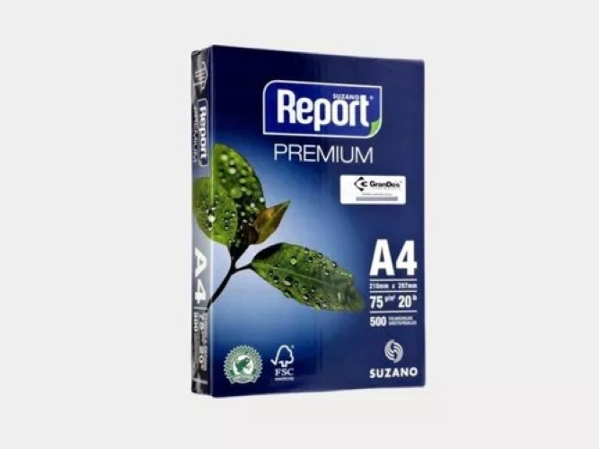 GENERICO Resma De Papel Tamaño A4 Report 75 g X 500 Hojas Premium ...
