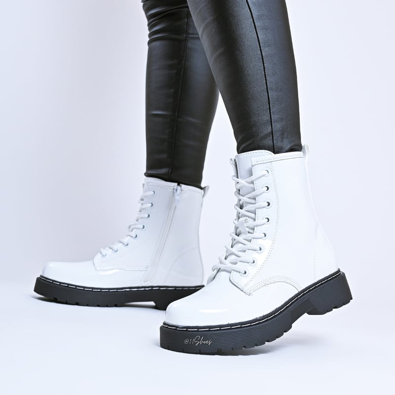 GENERICO Botín Sharol Blanco para Mujer sin Plataforma… | falabella.com