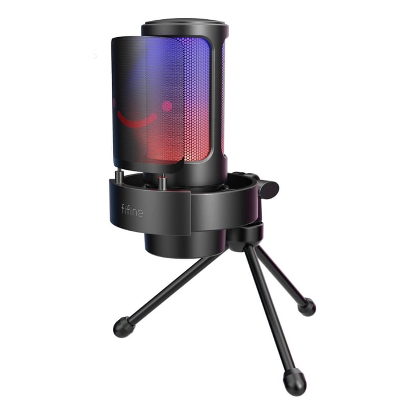 FIFINE Microfono Condensador Fifine Ampligame A8v Rgb USB | falabella.com