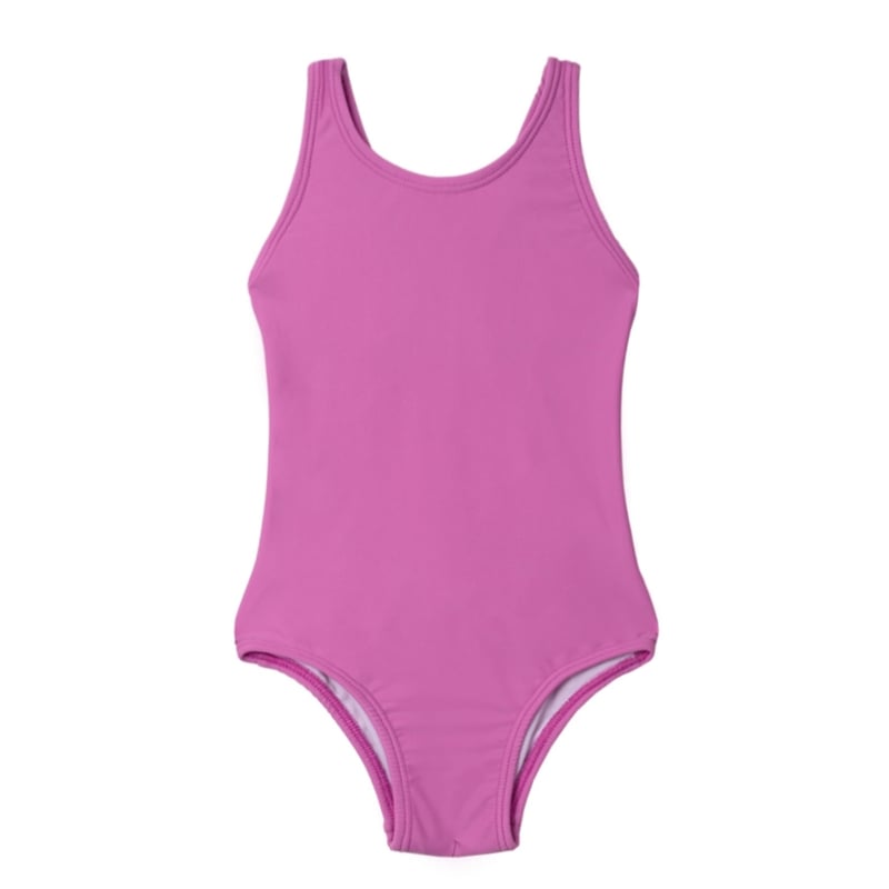 SAMIA Traje de baño deportivo de niña morado SAMIA | falabella.com