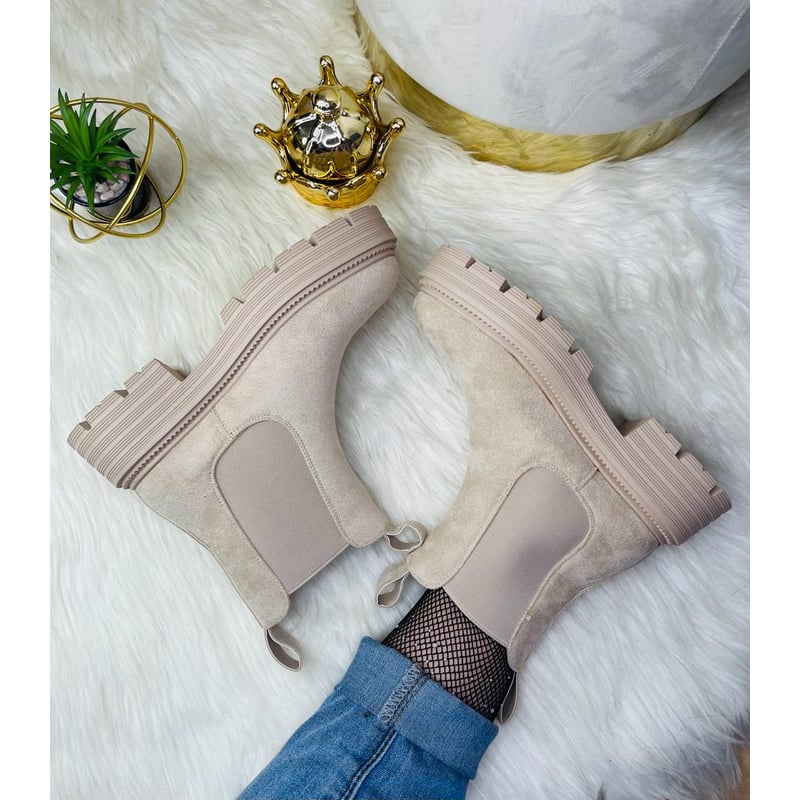 GENERICO BOTIN BEIGE PARA MUJER | falabella.com