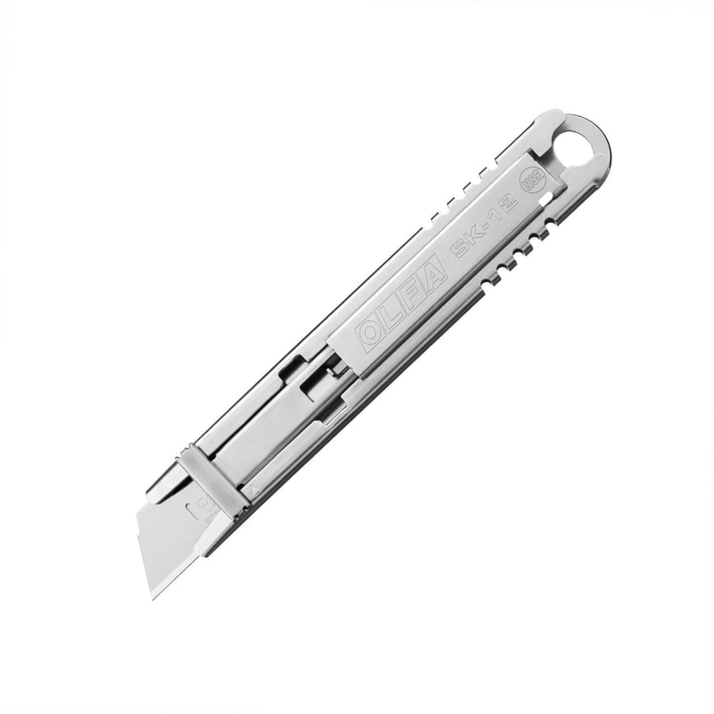 OLFA CUCHILLO DE SEGURIDAD AUTO-RETRÁCTIL DE ACERO INOXIDABLE SK-12 | falabella.com
