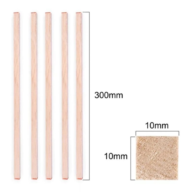 GENERICO Madera De Balsa 300 X 10 X 10mm 5un…… | falabella.com