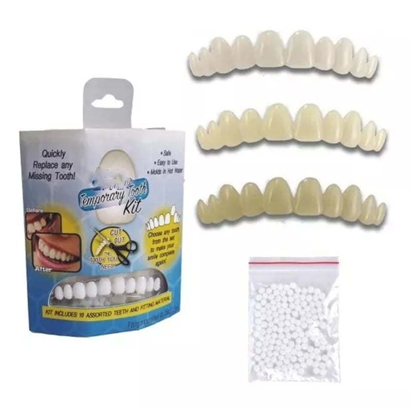 KUANGYE Kit De Dientes Temporales Reparación Dental Dientes Postizos ...