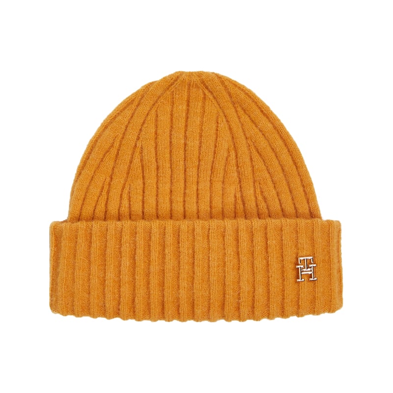 TOMMY HILFIGER Gorro Beanie Modern Monogram Amarillo Tommy Hilfiger ...