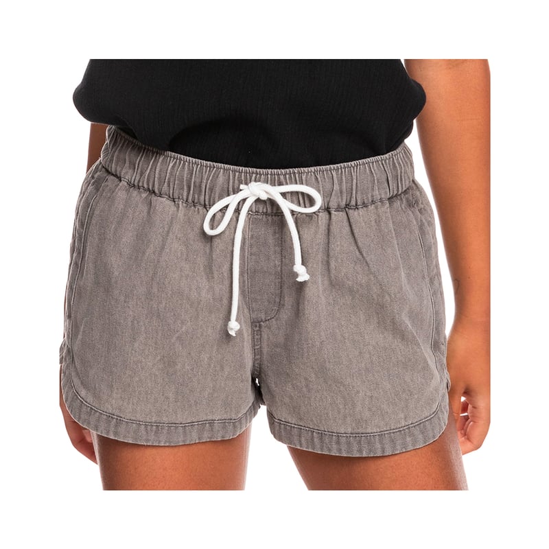 ROXY Shorts Roxy New Impossible Mujer Denim Light Grey | falabella.com
